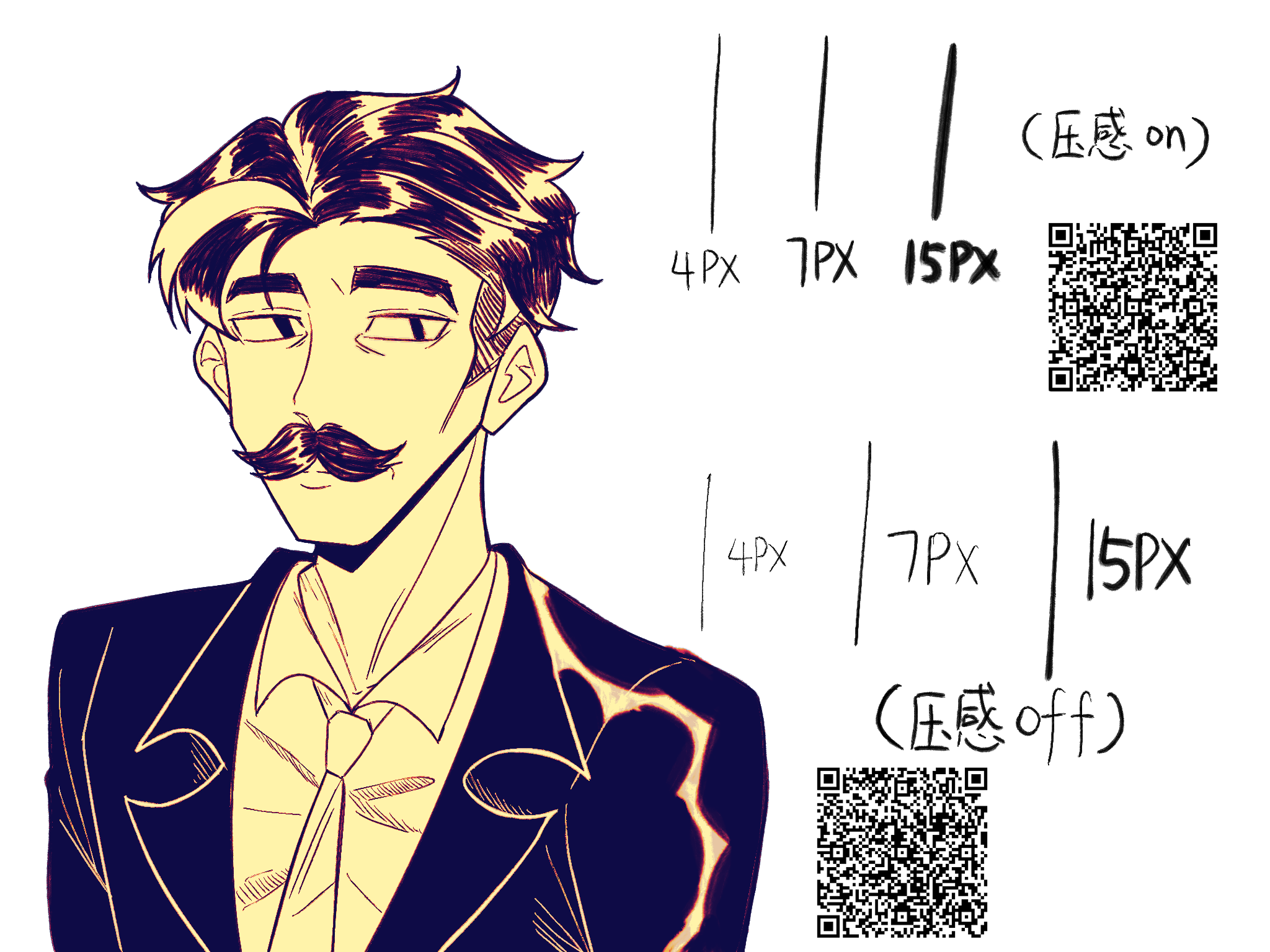 勾线蜡笔set - ibisPaint