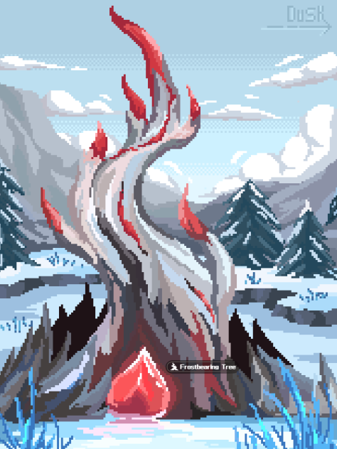Frostbearing Tree - ibisPaint