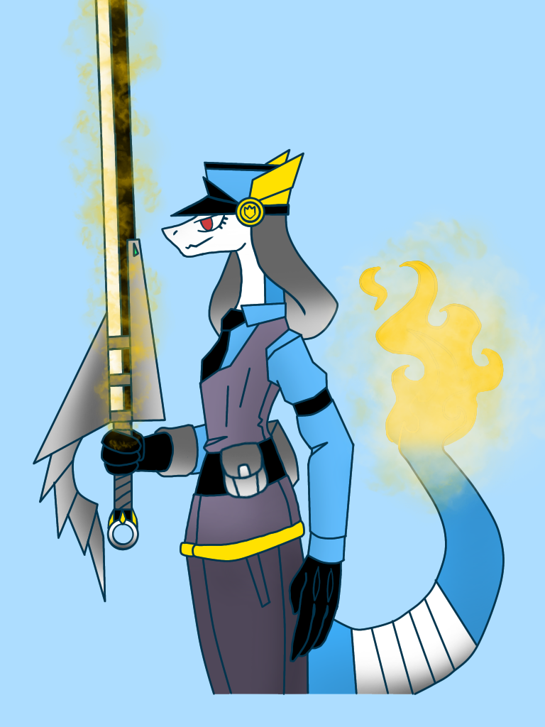 The Police Dragon - ibisPaint