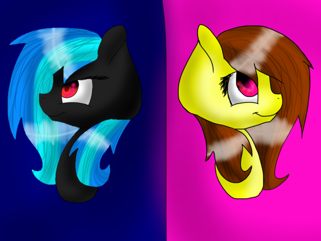 SpeedPaint - Miss Security and Viria - ibisPaint