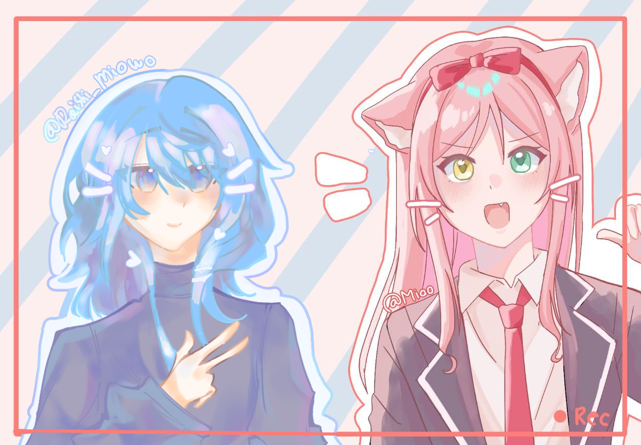 fake collab with @m!aw - ibisPaint