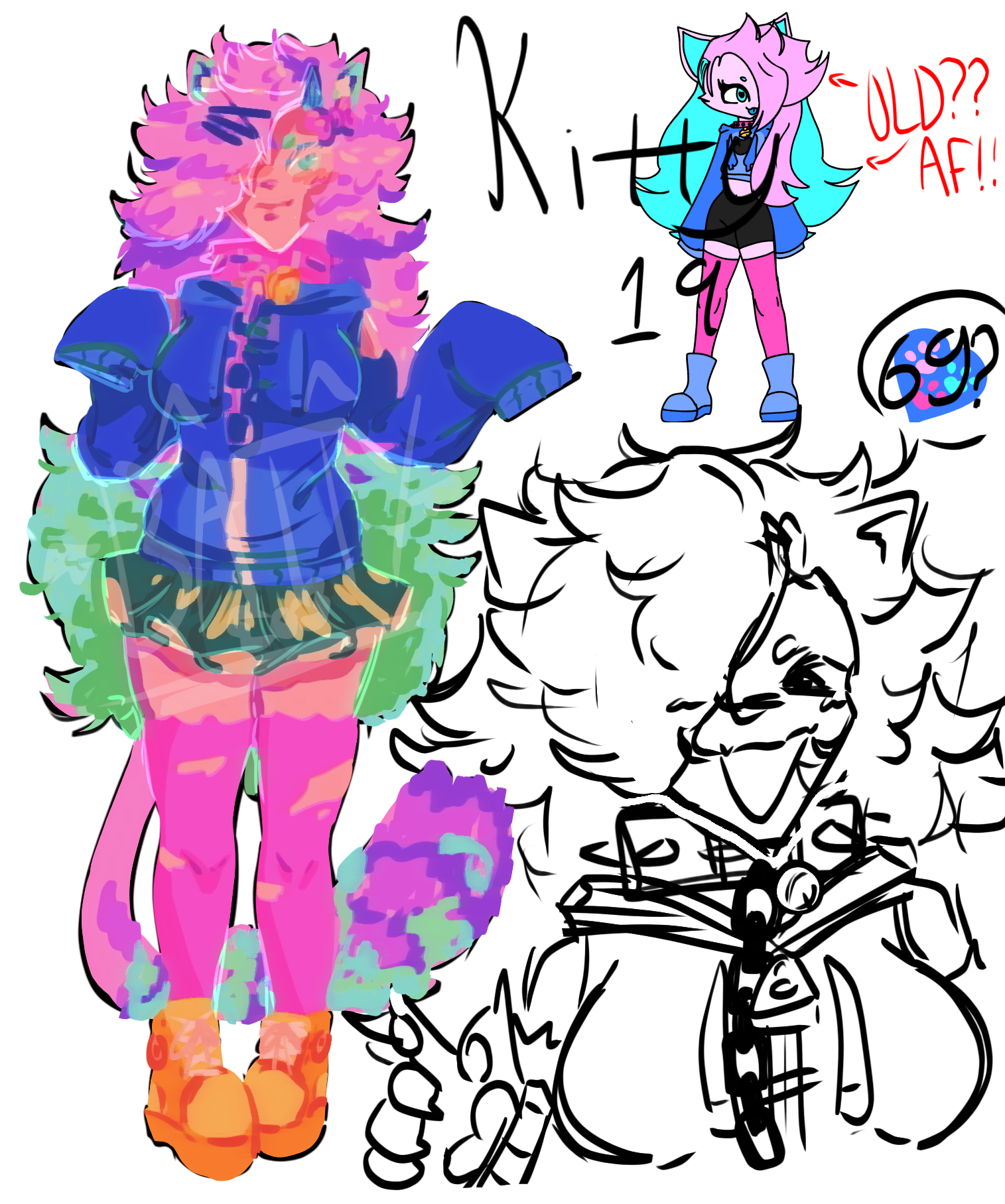 dat bitch right there calls 911 - ibisPaint