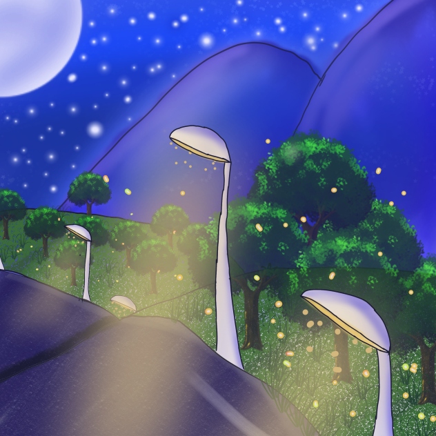 summer road trip - ibisPaint