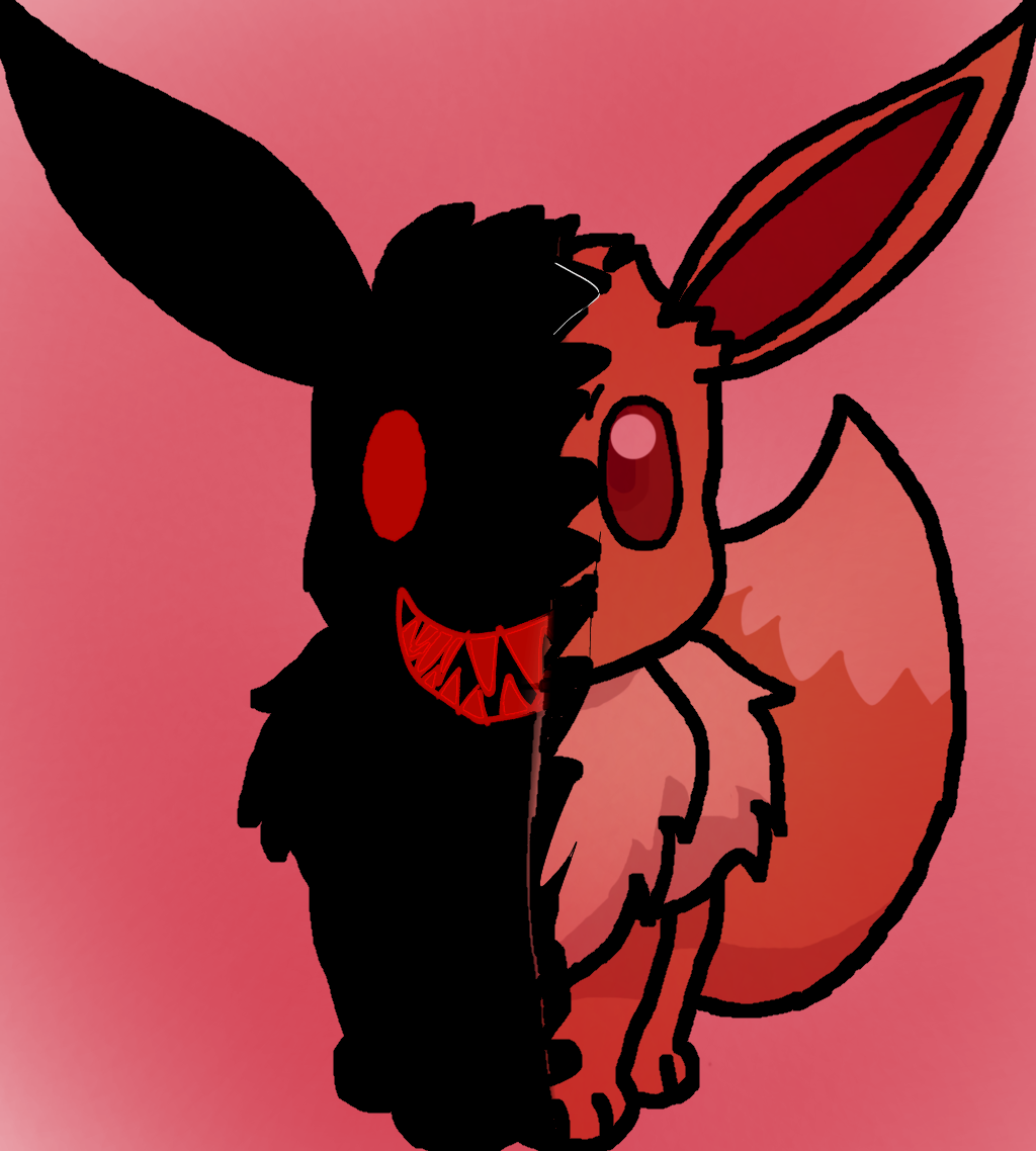 corrupted eevee - ibisPaint