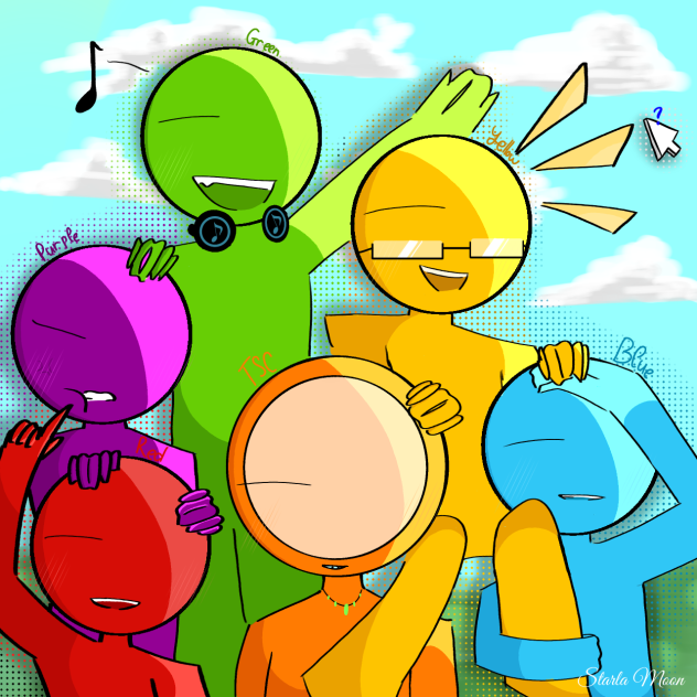 Alan Becker AvA,AvM fanart^^ - ibisPaint