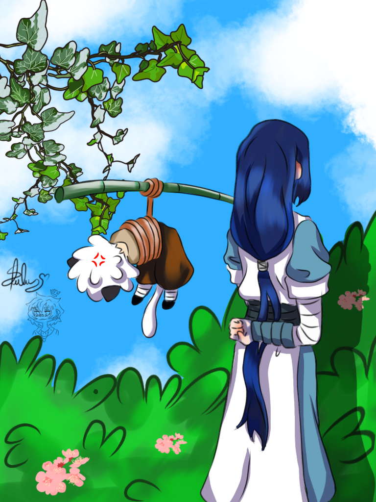 fanart the legend of hei - ibisPaint