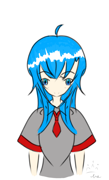 mascot manami - ibisPaint