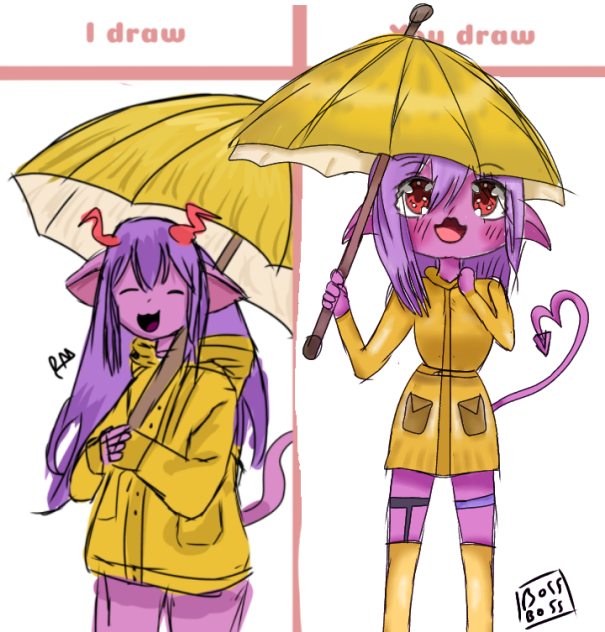 ldyd with potato MonkE - ibisPaint