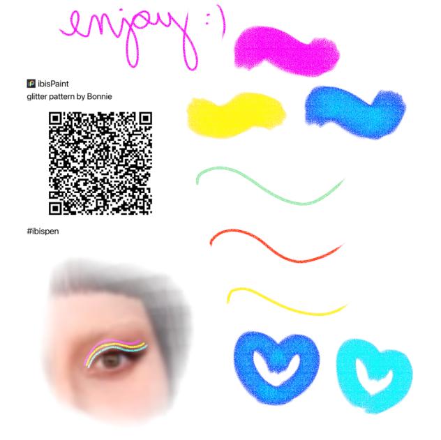 GLITTER TIME BRUSH - ibisPaint