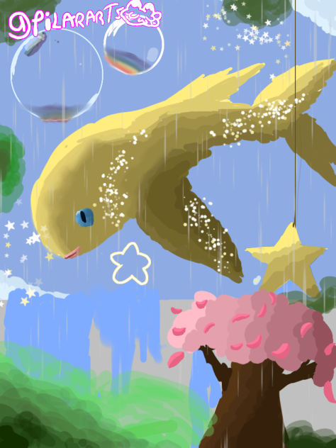 gold fish - ibisPaint