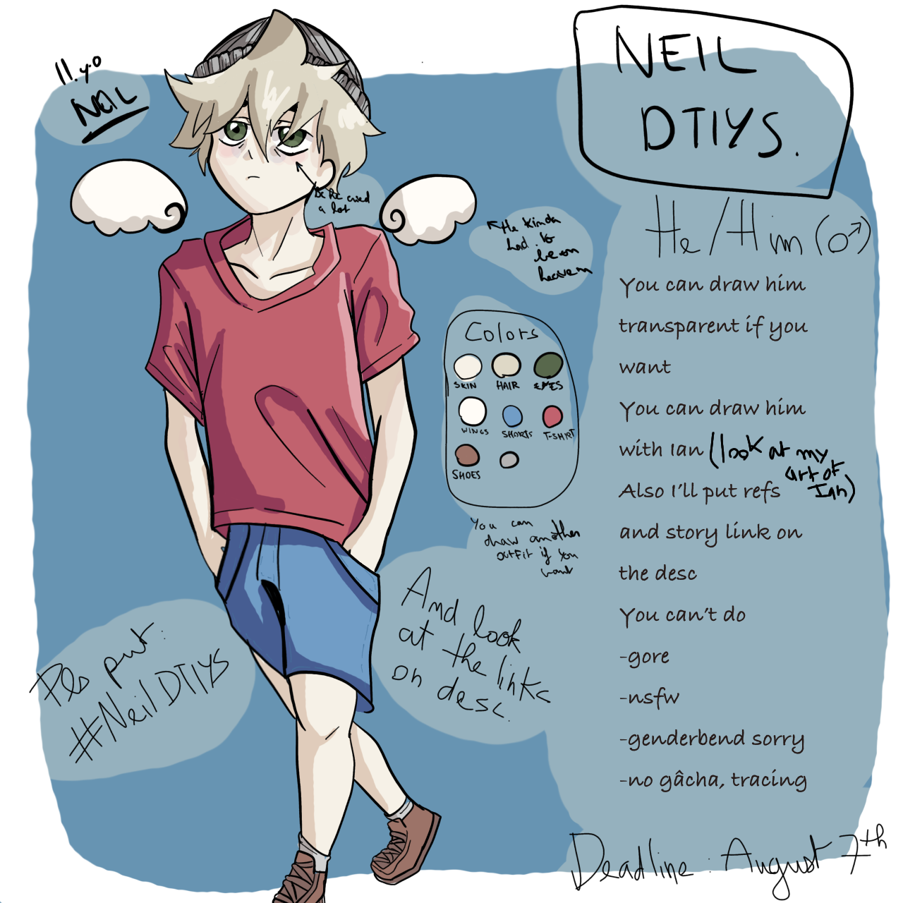 Neil Dtiys (+redesign) ! - ibisPaint