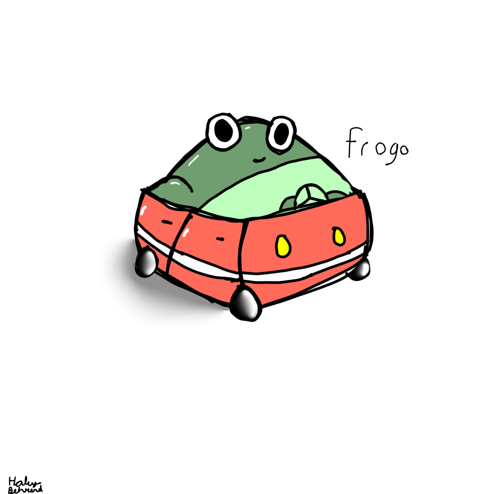 Forgo the frog - ibisPaint