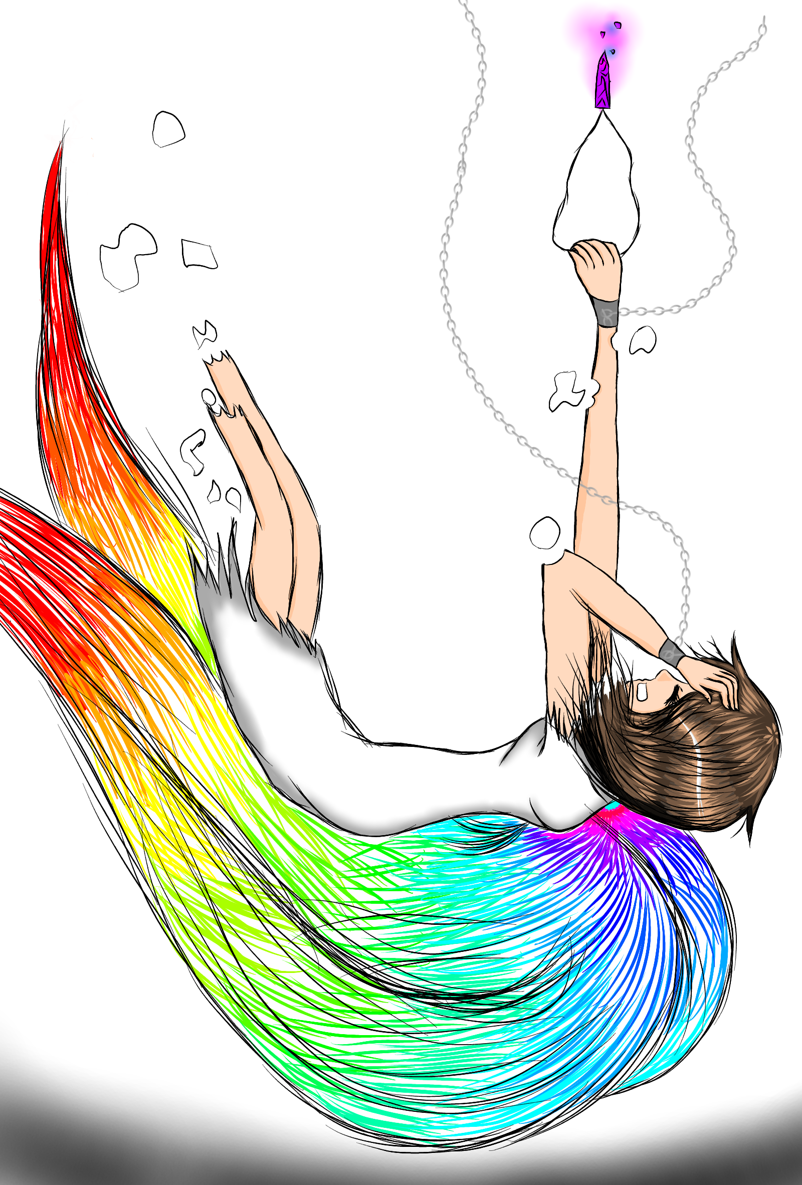 falling down - ibisPaint