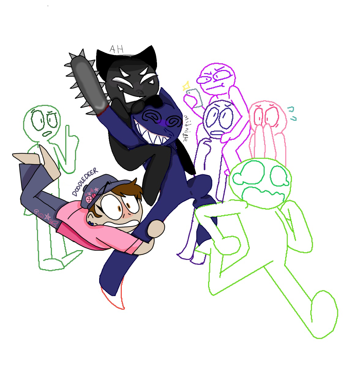 Goofy aah collab - ibisPaint