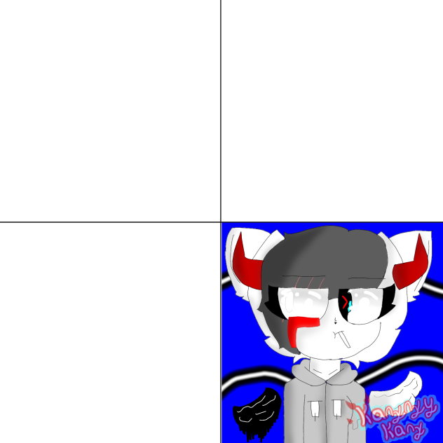 half infected oc collab - ibisPaint