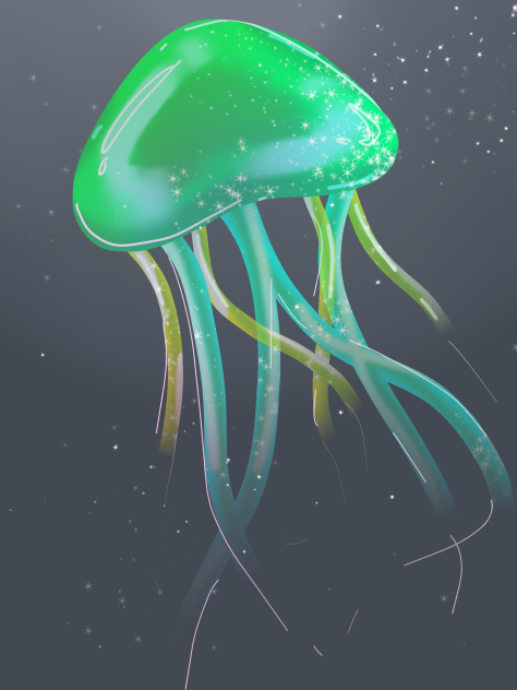J e l l y F i s h - ibisPaint