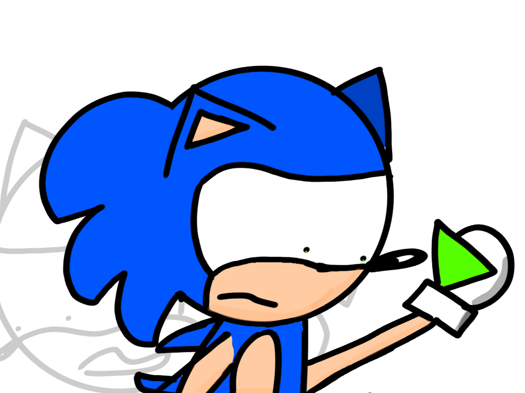 sonic gets sonic 4 special stage trauma - ibisPaint