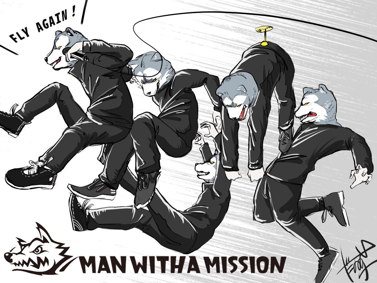 MAN WITH A MISSION - ibisPaint
