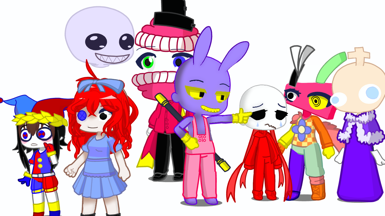 ADC amazing digital circus crew - ibisPaint