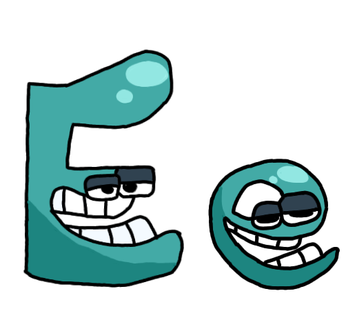 E alphabet lore - ibisPaint
