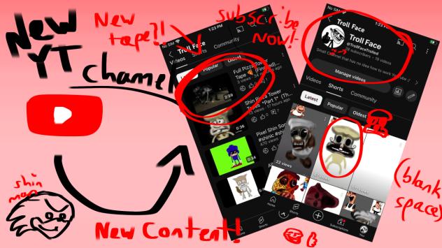 YAY YOUTUBE CHANNEL!!- - ibisPaint