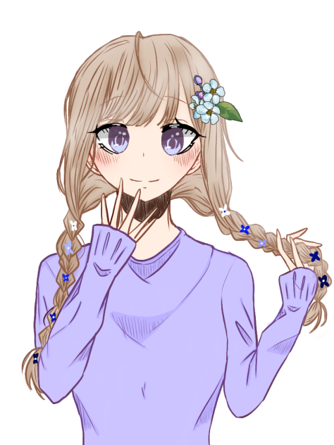 flower girl 🪻 - ibisPaint