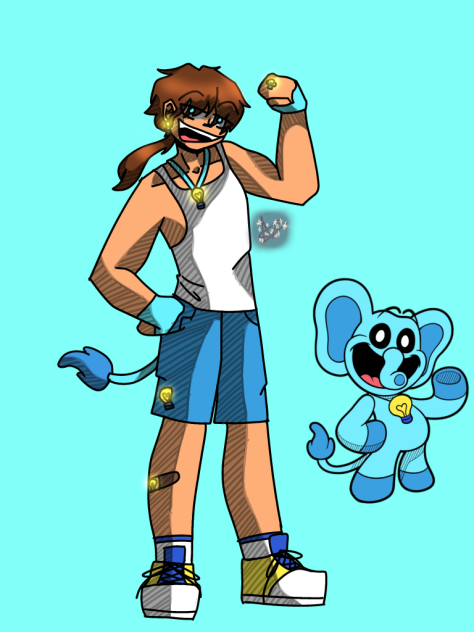 Bubba bubbaphant human ver. - ibisPaint