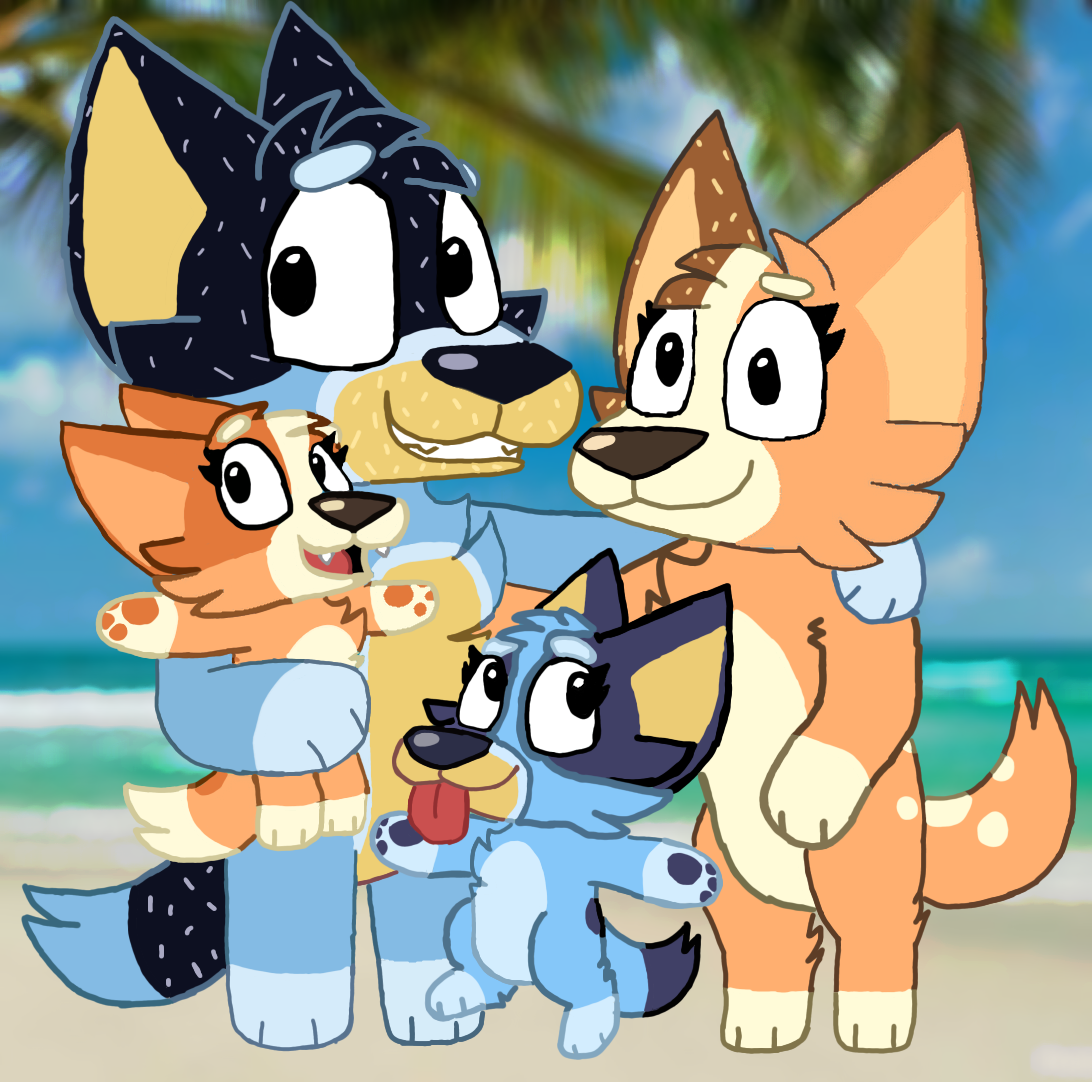 Bluey’s Family - ibisPaint