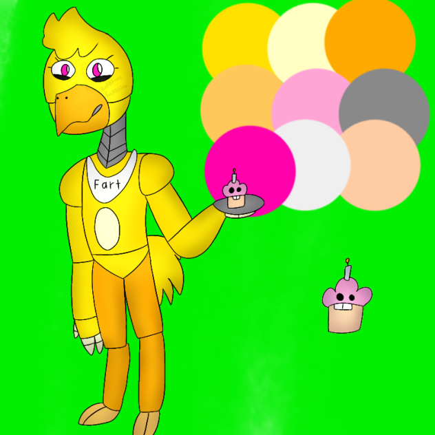 chica reference - ibisPaint
