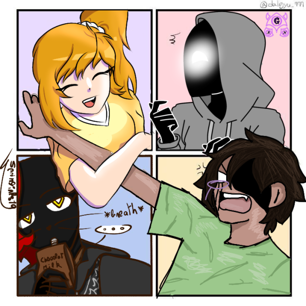 TF ARE YOU DOING !!! collab - ibisPaint