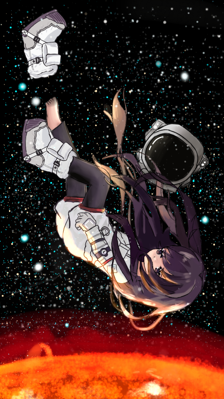 Astronaut fall - ibisPaint
