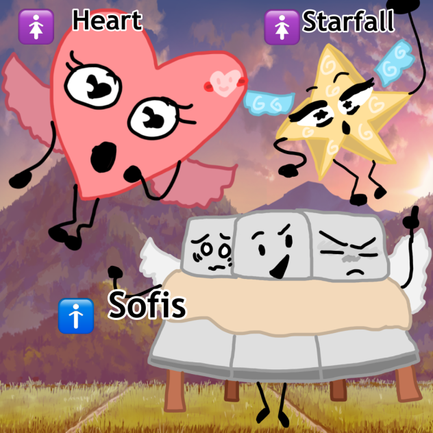 3 friends - ibisPaint