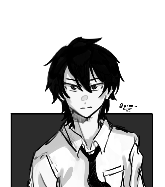 black & white - ibisPaint