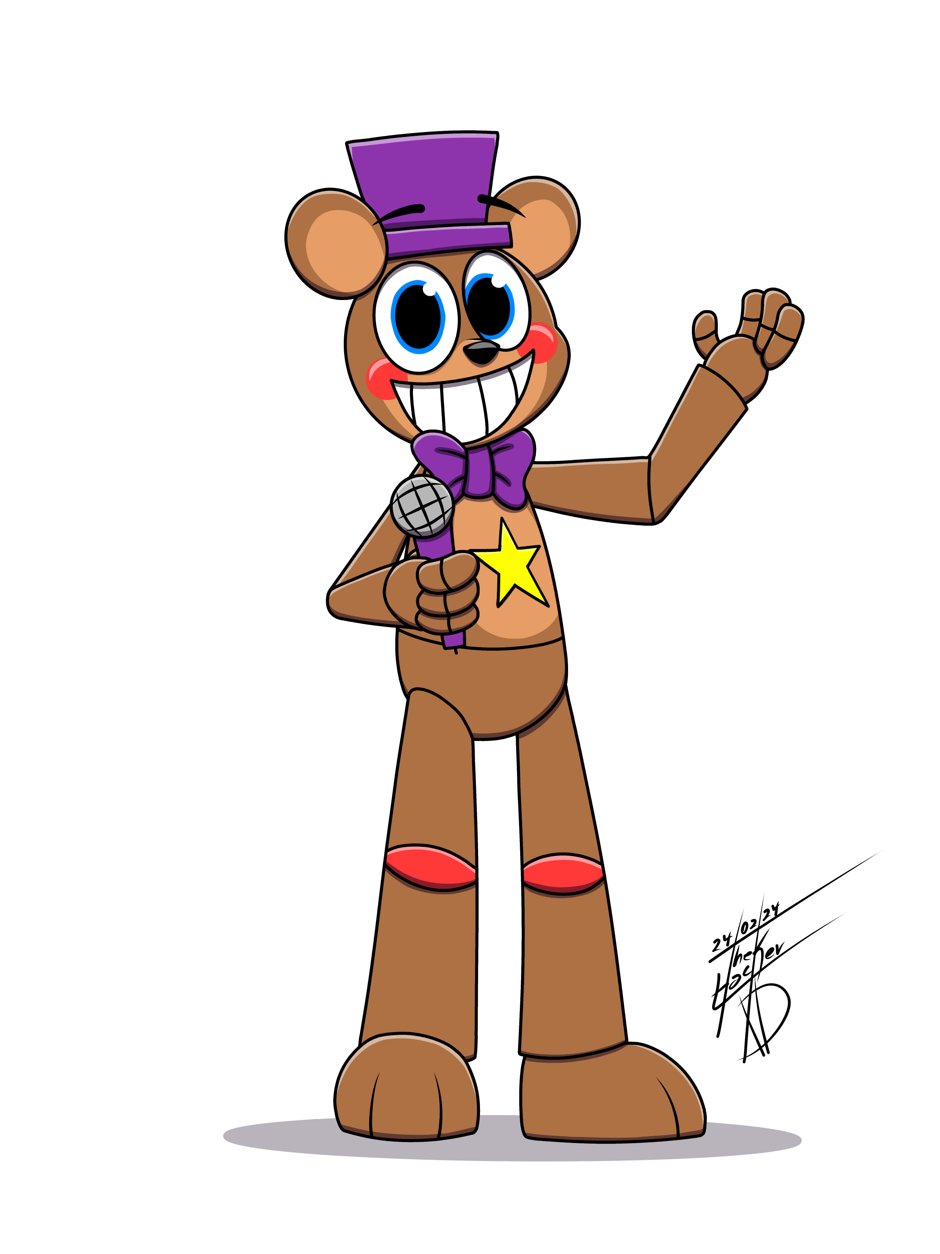 Rockstar Freddy - ibisPaint