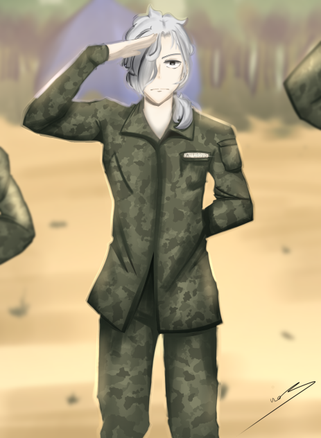 Military ash - ibisPaint