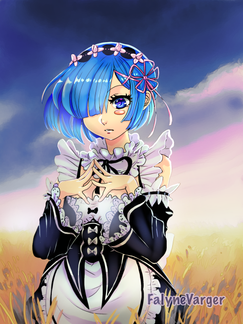 Rem Speed Paint - ibisPaint