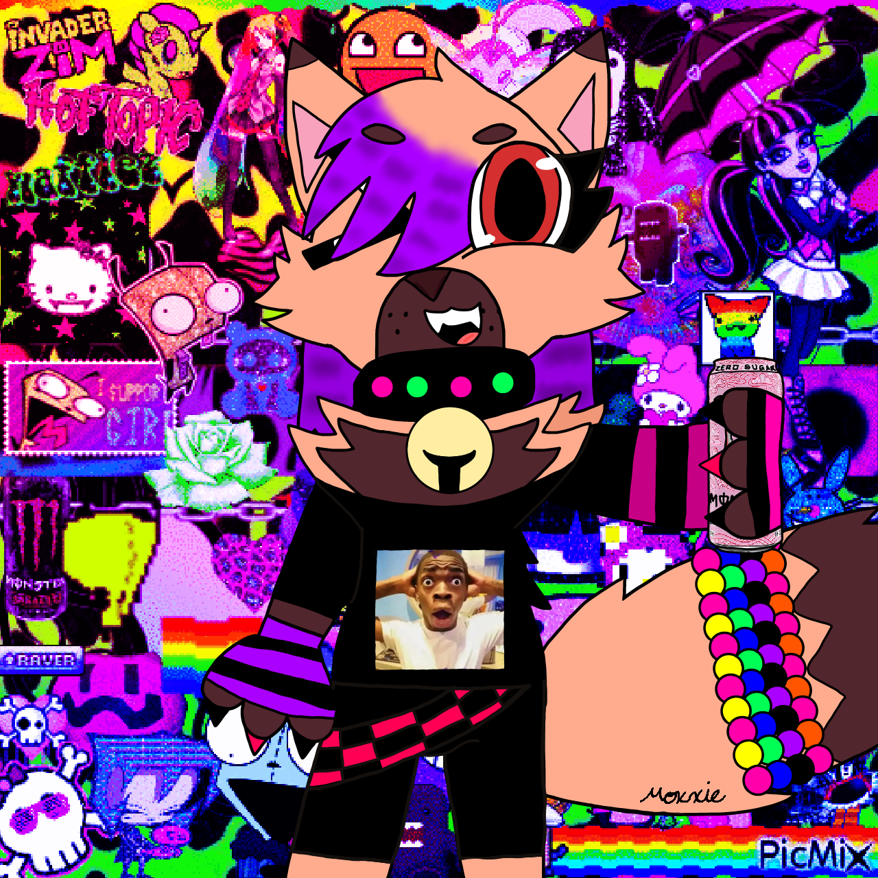 Scene Fursona X3 - ibisPaint