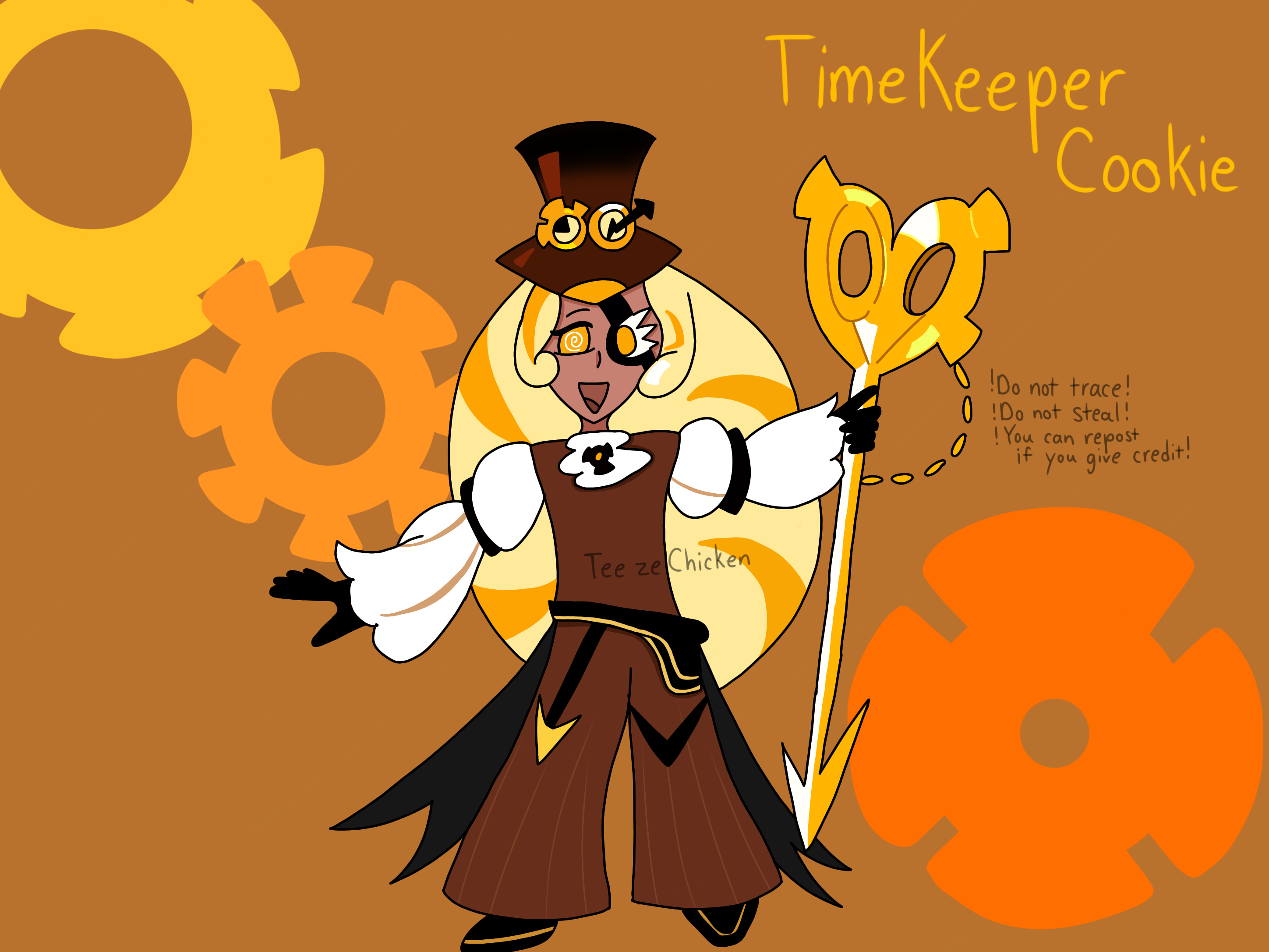 TimeKeeper Cookie Speedpaint - ibisPaint