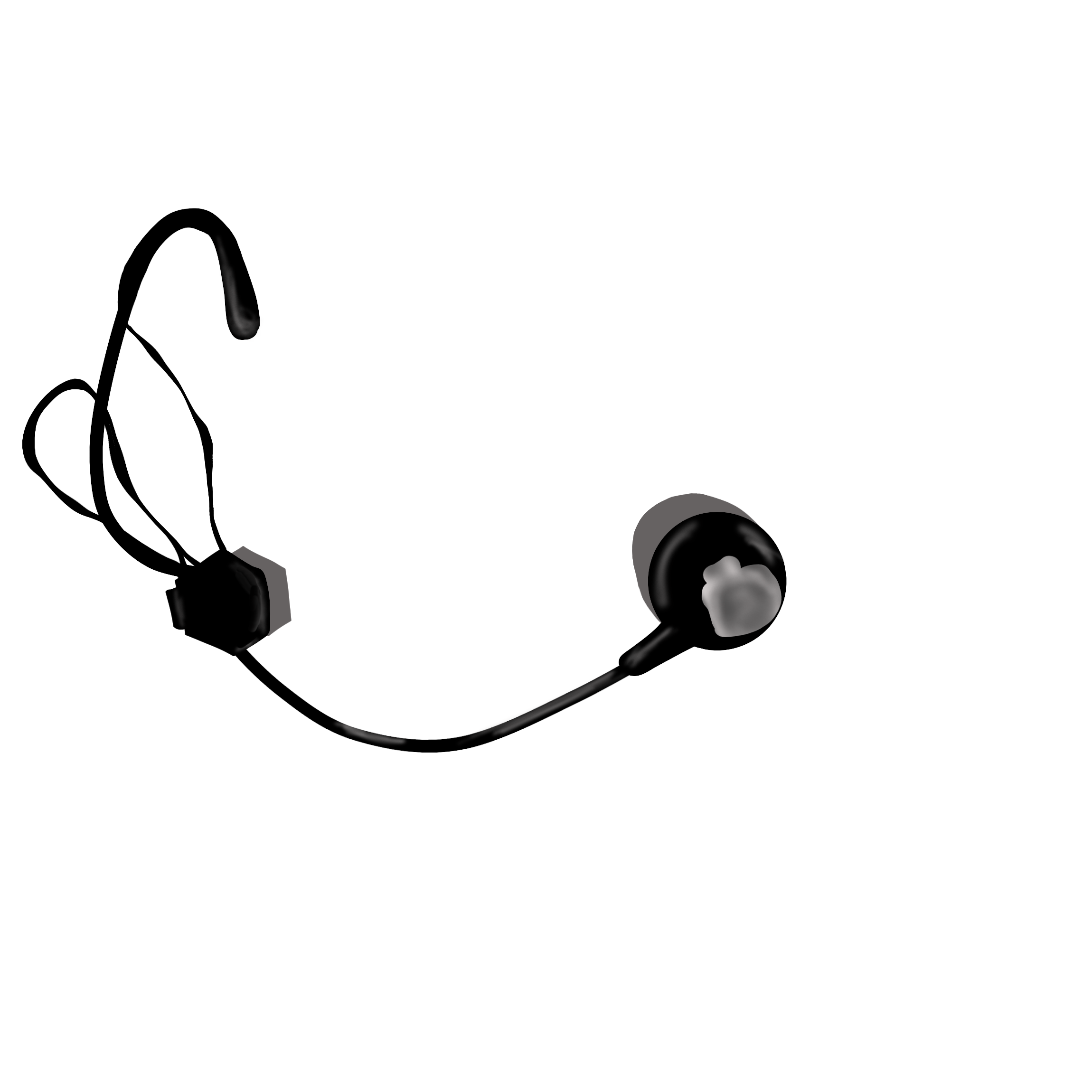 Live concert headband microphone - ibisPaint