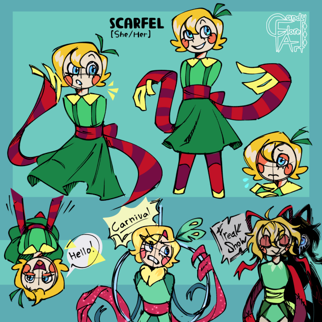 Scarfel (tadc oc redesign) - ibisPaint
