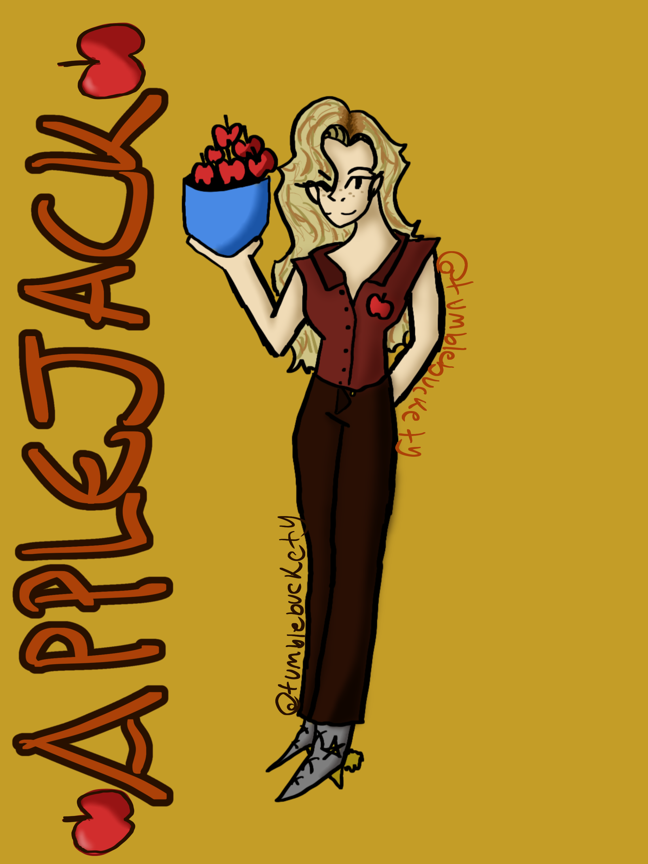 Apple Jack human - ibisPaint
