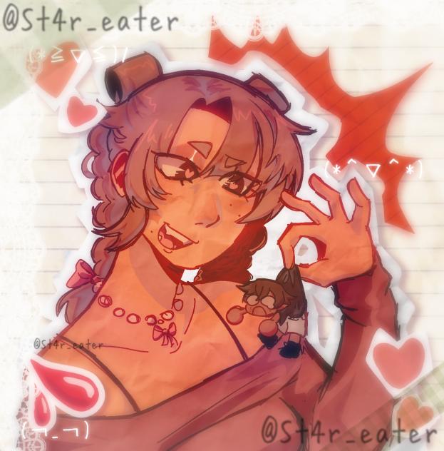 Aubrey n Nicolai af attack - ibisPaint