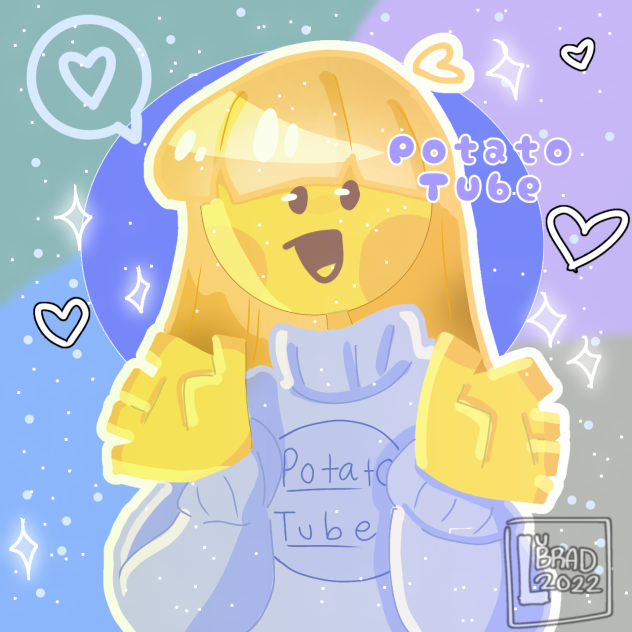 Gift for Potato Tube! - ibisPaint