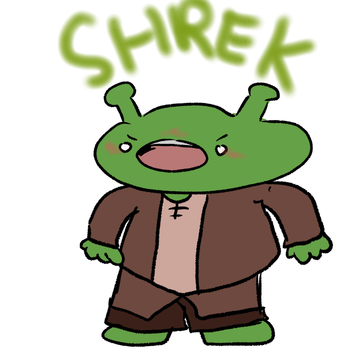 Random Shrek - ibisPaint