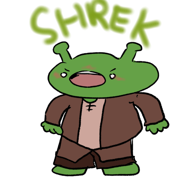 Random Shrek - ibisPaint