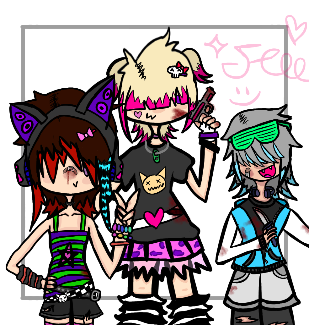 Scene Siblings - ibisPaint