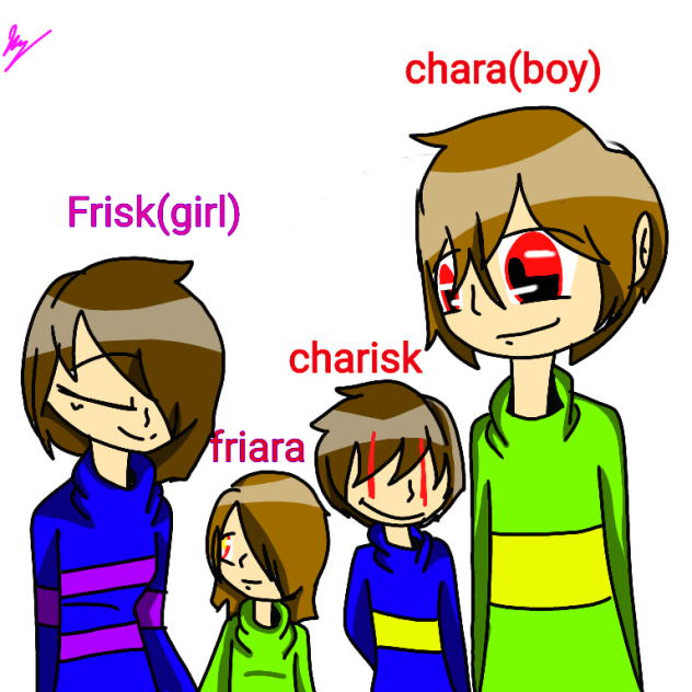 Undertale(family charisk) - ibisPaint