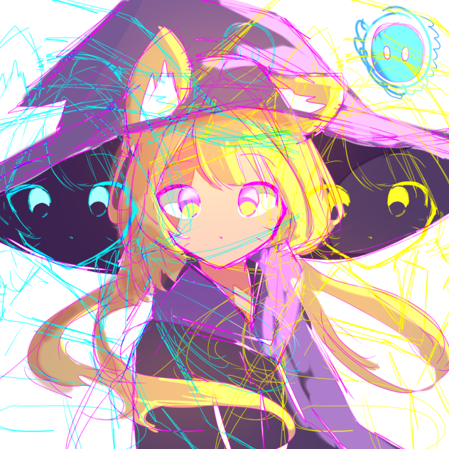 Color Shift Anime drawing 1 - ibisPaint