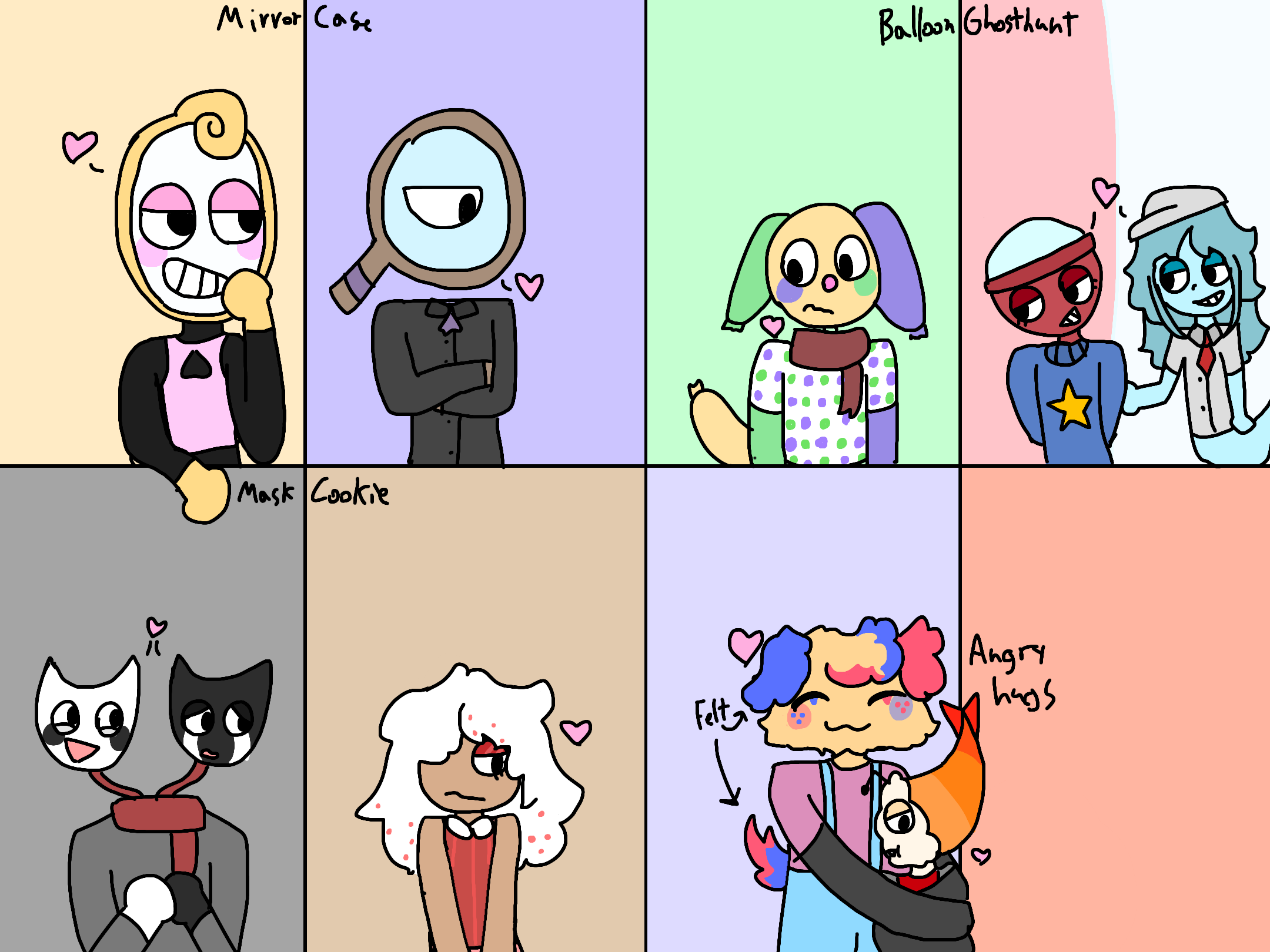 Some ships from my main DW AU - ibisPaint