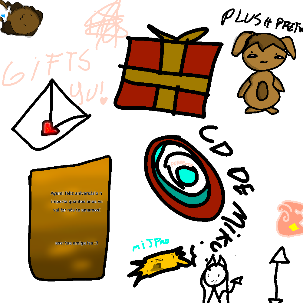 gifts ayu - ibisPaint